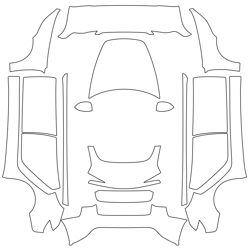 Model 3 (2024+) Standard & Premium 空白模板 - Model 3 (2024+) Standard ...