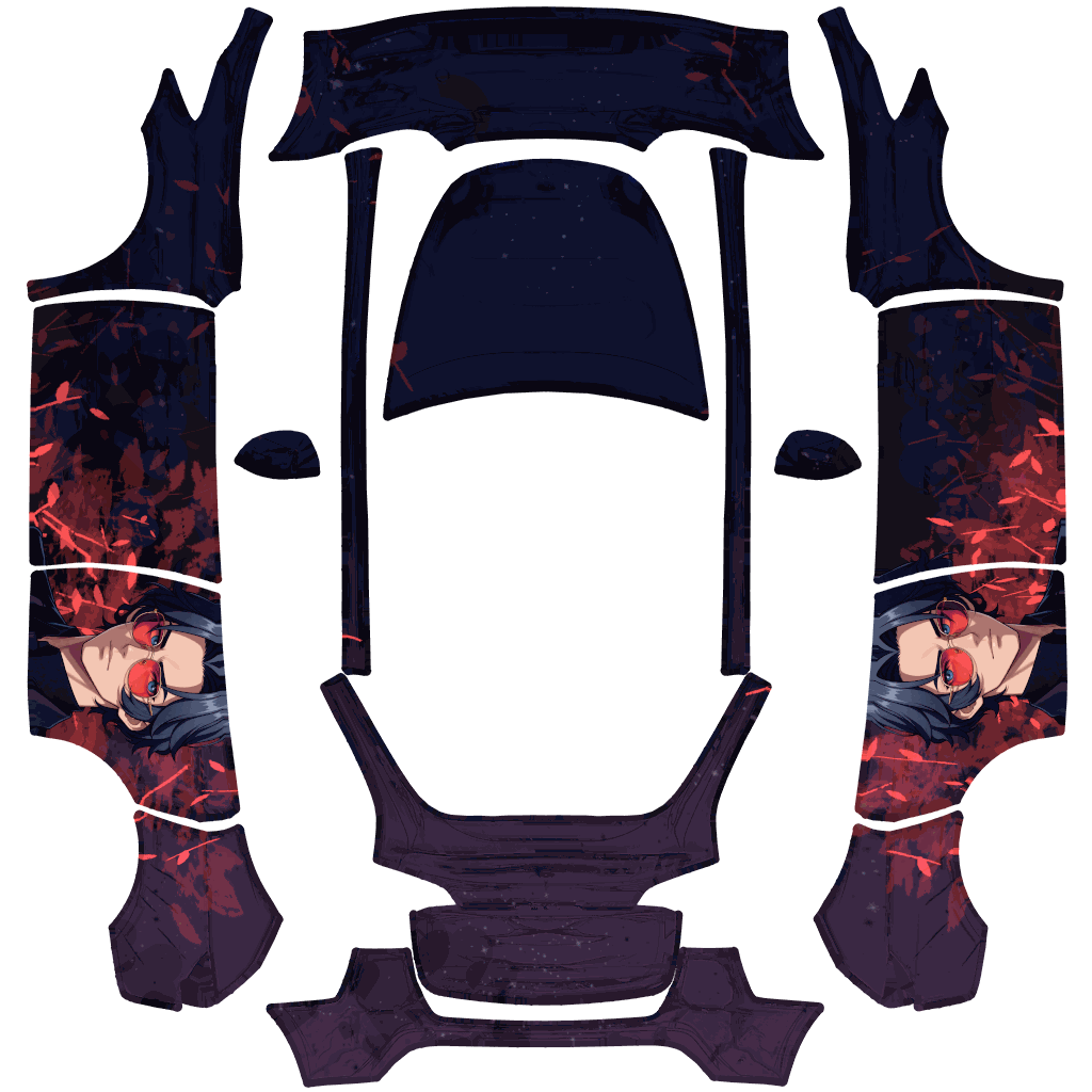 Valentine - Model Y 喷漆车间模板 | Tesla Wrap Studio